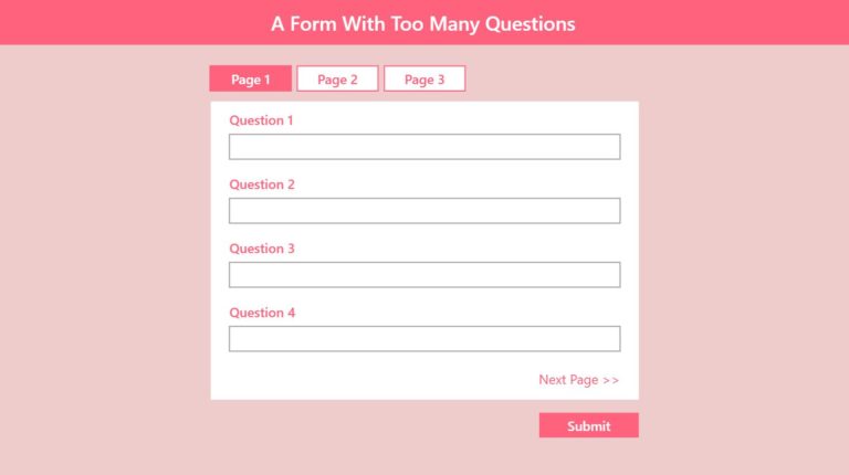 Power Apps Multiple Page Form On A Single Screen