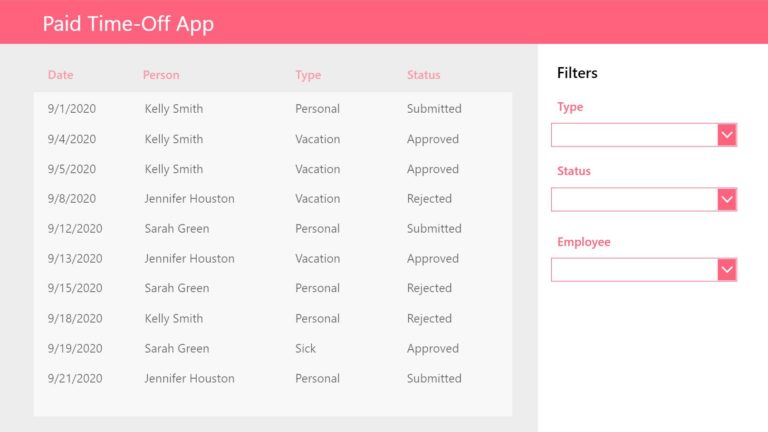 Power Apps Filter Menu: Apply, Clear and Reset - Matthew Devaney