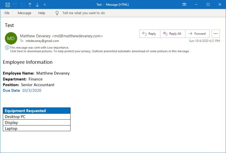 Send Formatted Emails From Power Apps Without Writing Any HTML Code ...