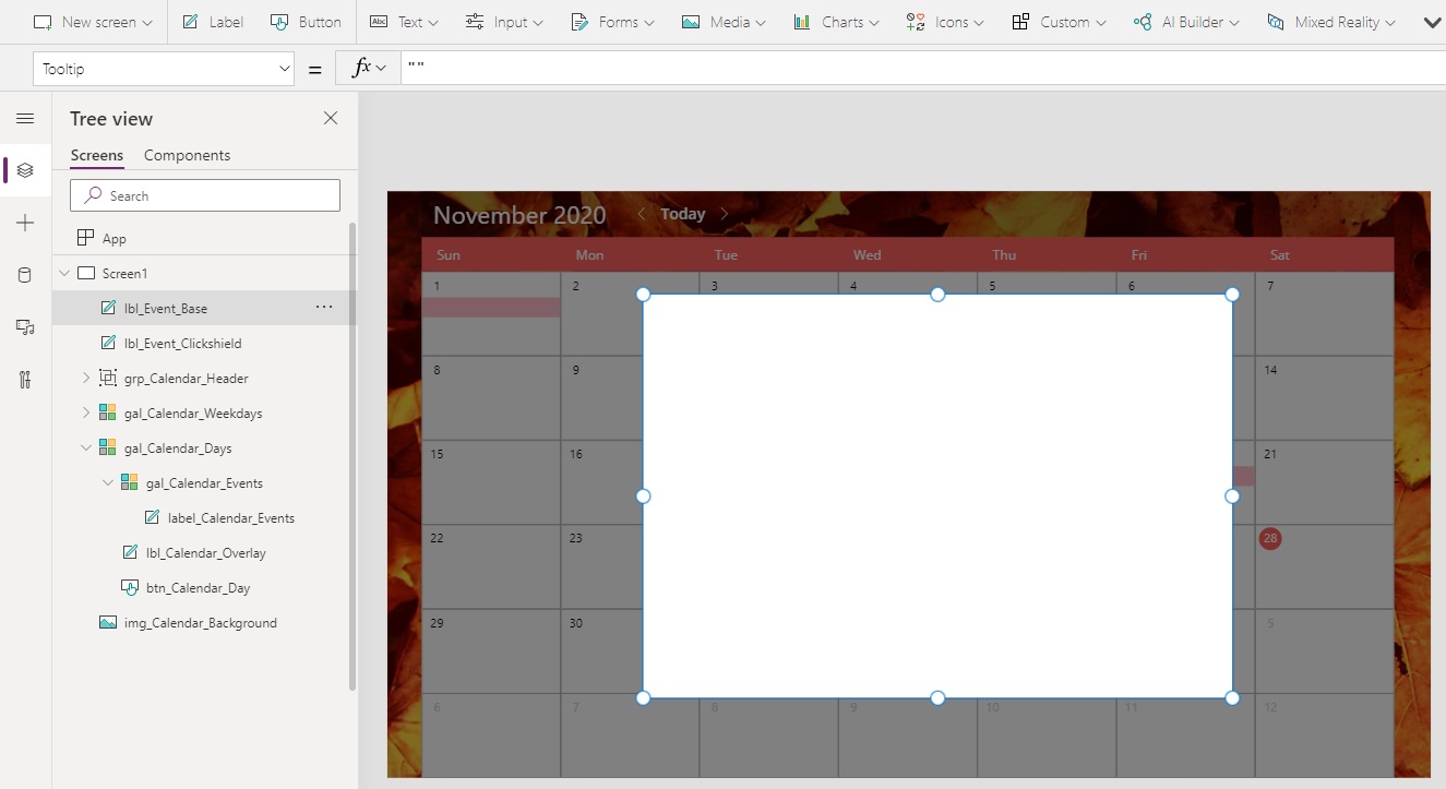 Make A Calendar In Power Apps - Part 2 - Matthew Devaney