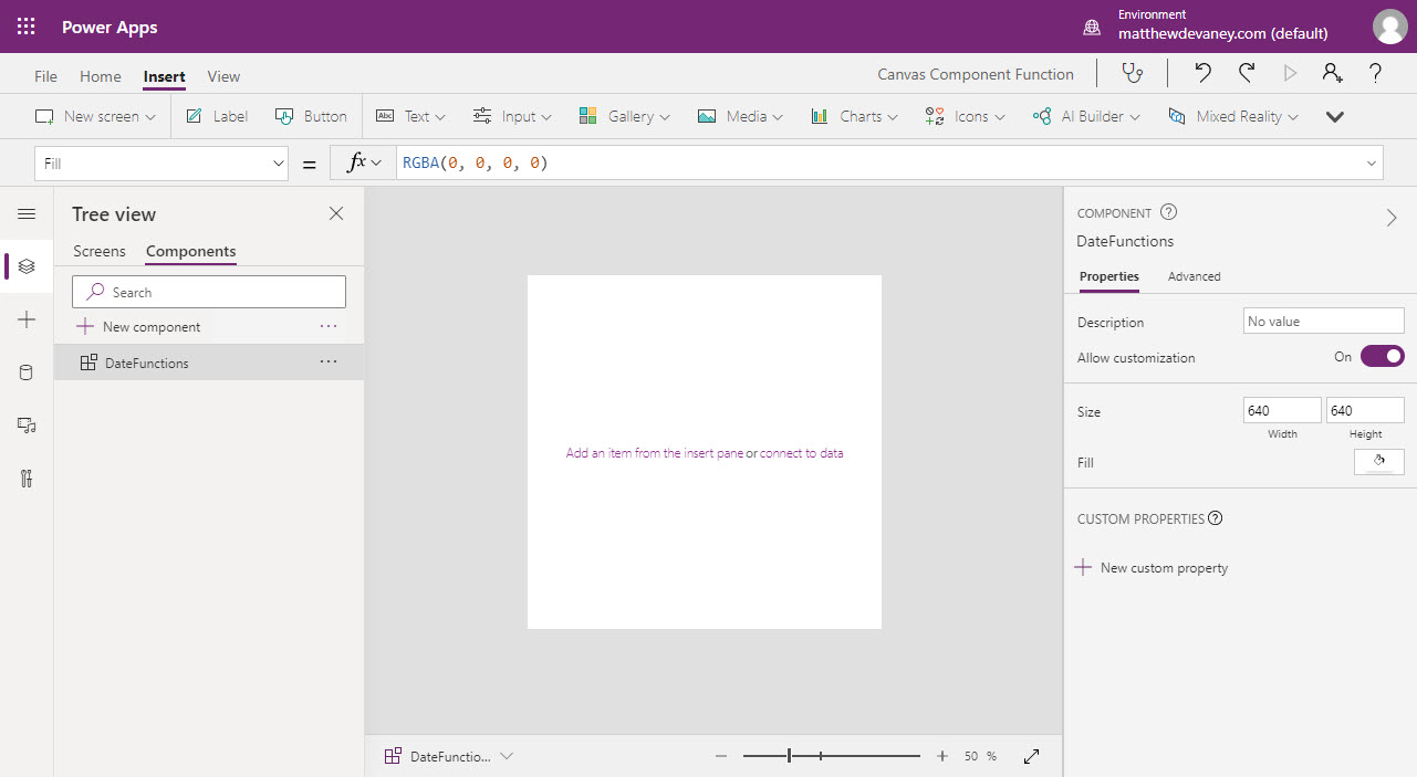 Power Apps Custom Functions & Reusable Code - Matthew Devaney