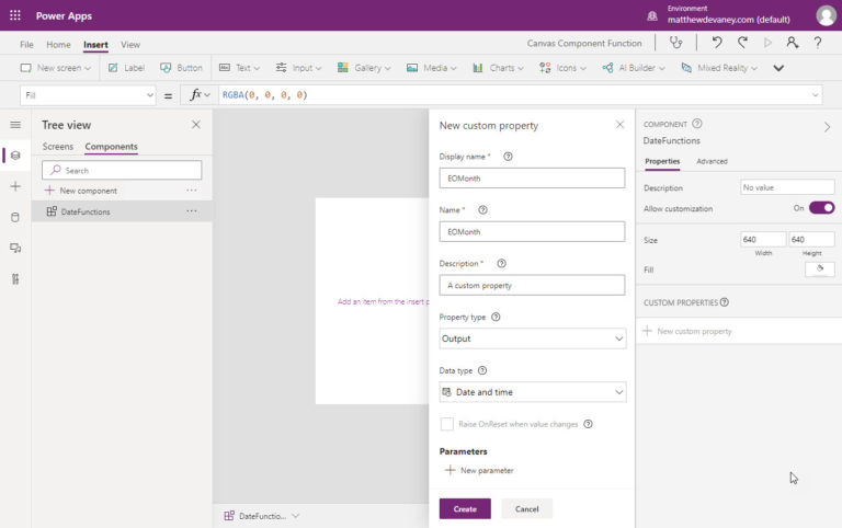 Power Apps Custom Functions And Reusable Code Matthew Devaney