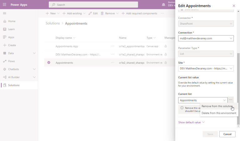 Simplify Importing & Exporting Power Apps With Datasource Environment ...