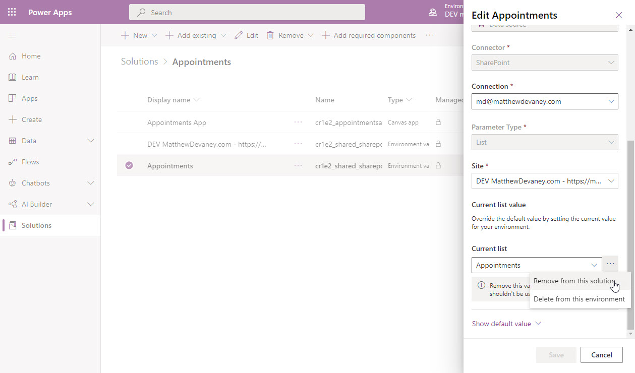 Simplify Importing & Exporting Power Apps With Datasource Environment ...