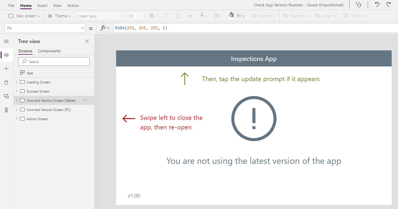 Force App Updates In Power Apps - Matthew Devaney