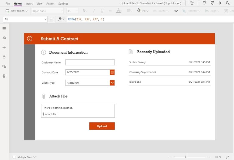 Power Apps Easiest Way To Upload Files To A SharePoint Document Library