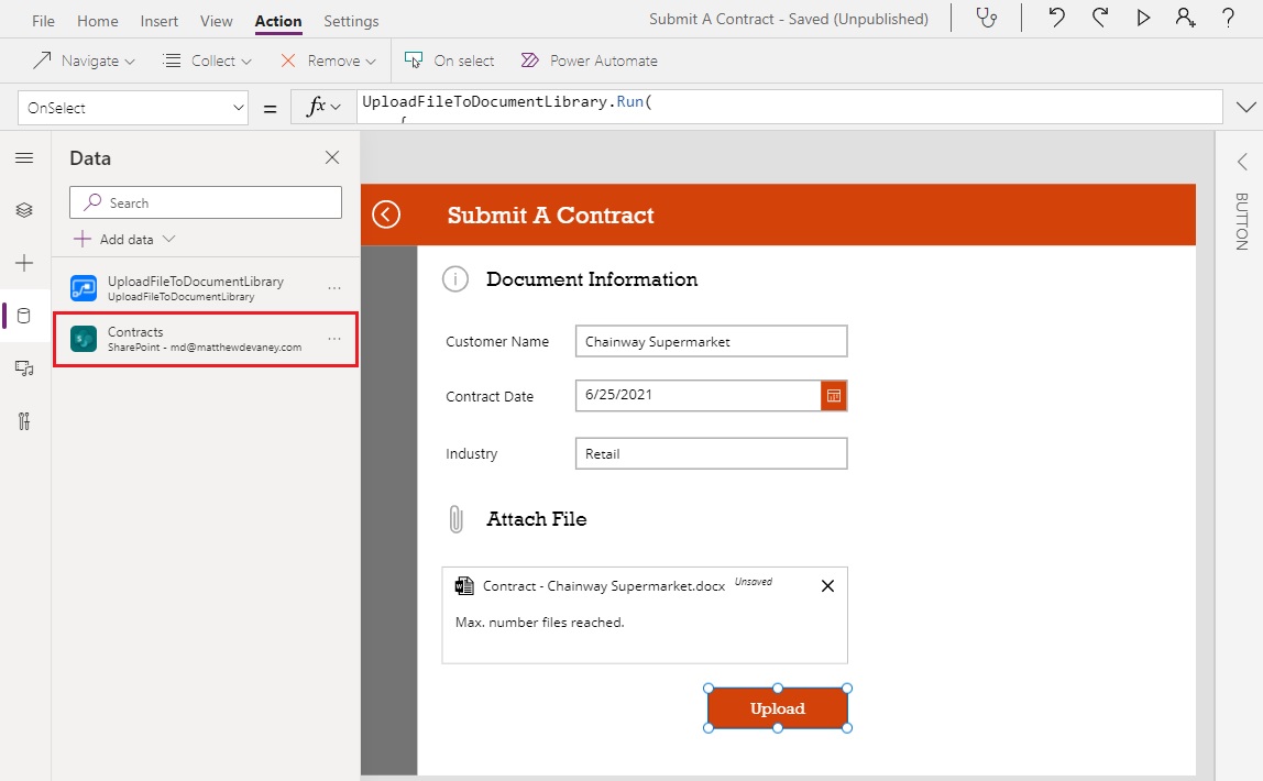 Power Apps Easiest Way To Upload Files To A SharePoint Document Library