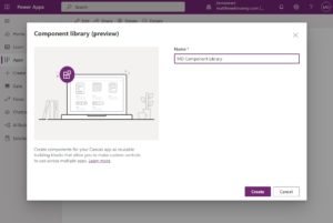 Make A Power Apps Component Library To Share And Reuse Components