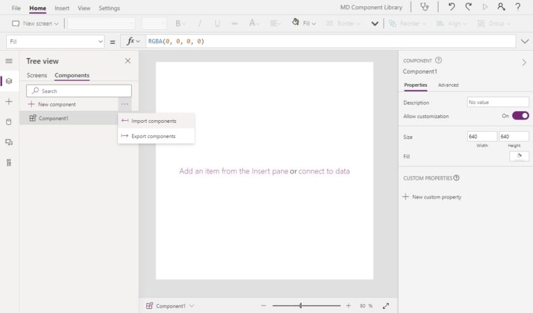 Make A Power Apps Component Library To Share And Reuse Components