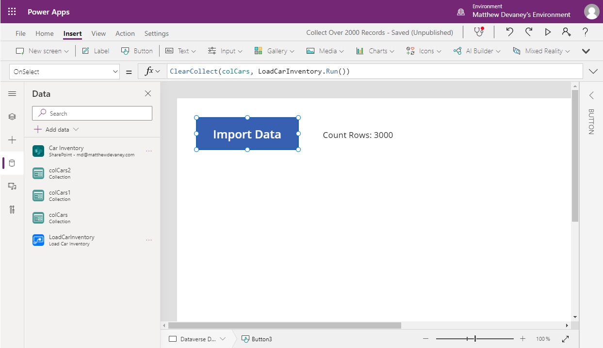 Create Power Apps Collections Over 2000 Rows With These 4 Tricks