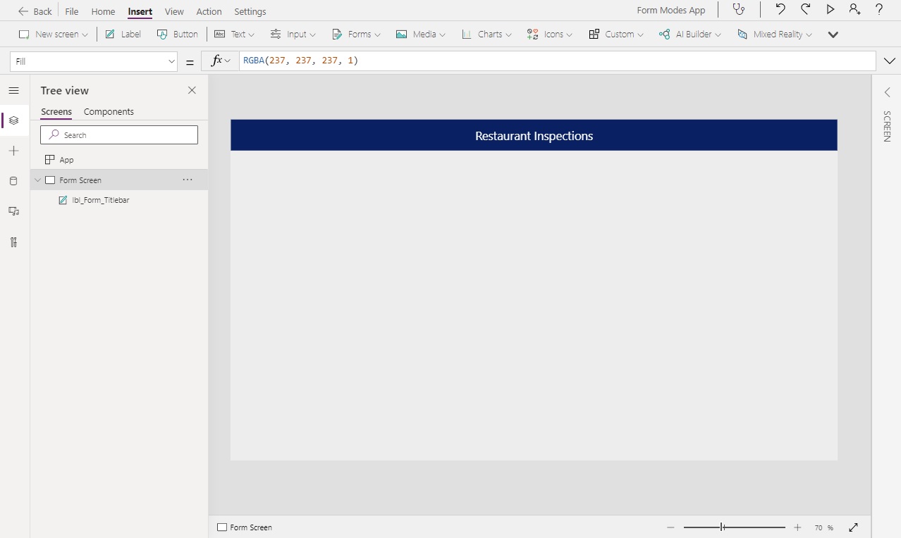 Power Apps Form Modes - NewForm, EditForm and ViewForm