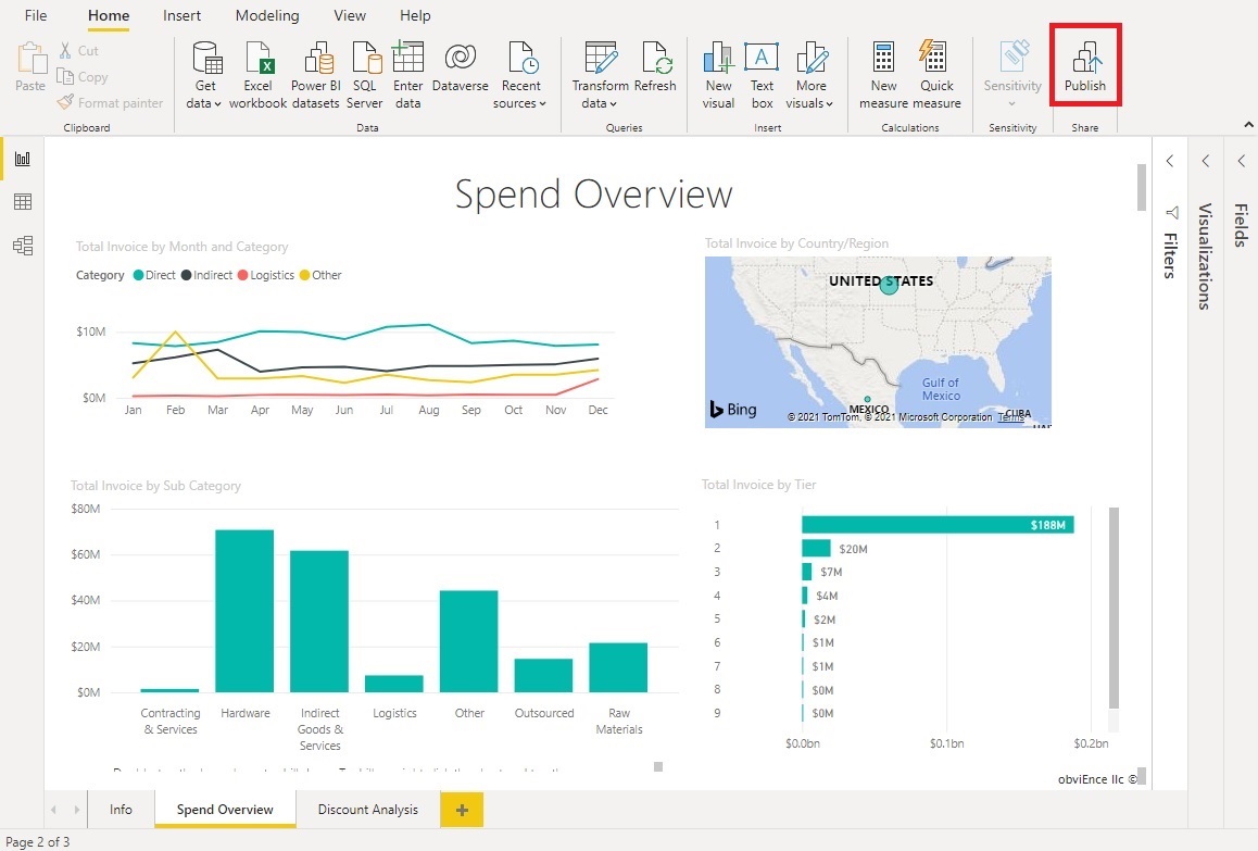 Interactive Charts & Reports With Power BI Tiles In Power Apps