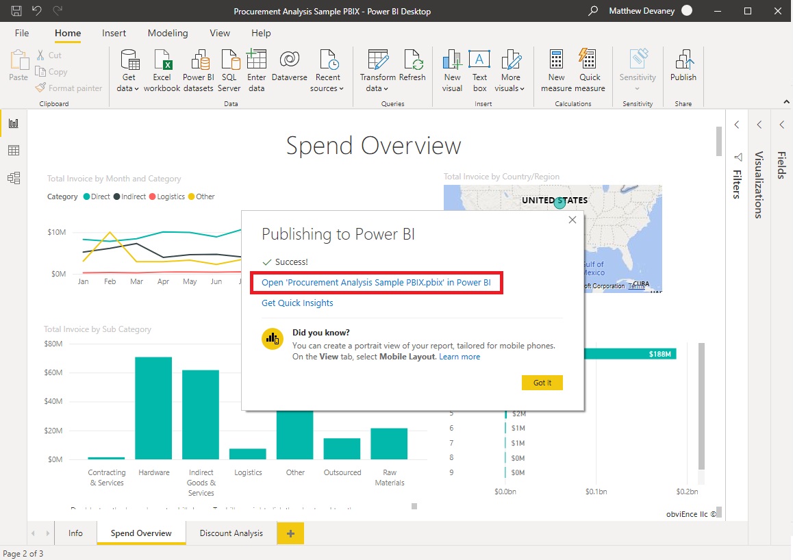 Interactive Charts & Reports With Power BI Tiles In Power Apps