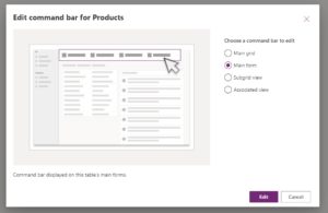 Customize The Command Bar In A Power Apps Model-Driven App