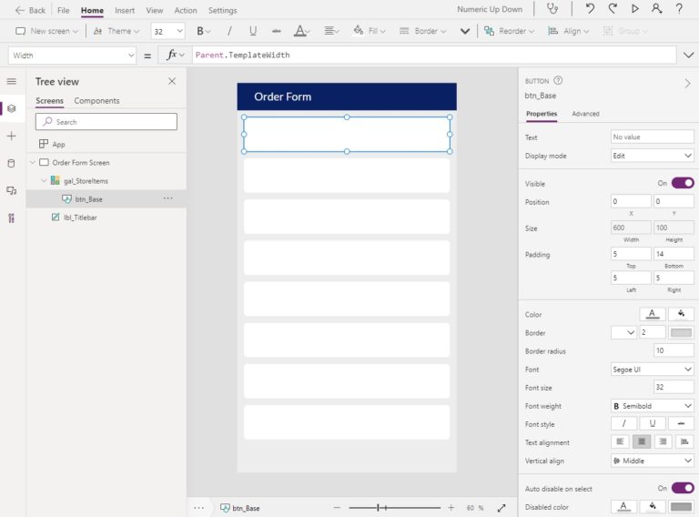 Build A Shopping Cart In Power Apps