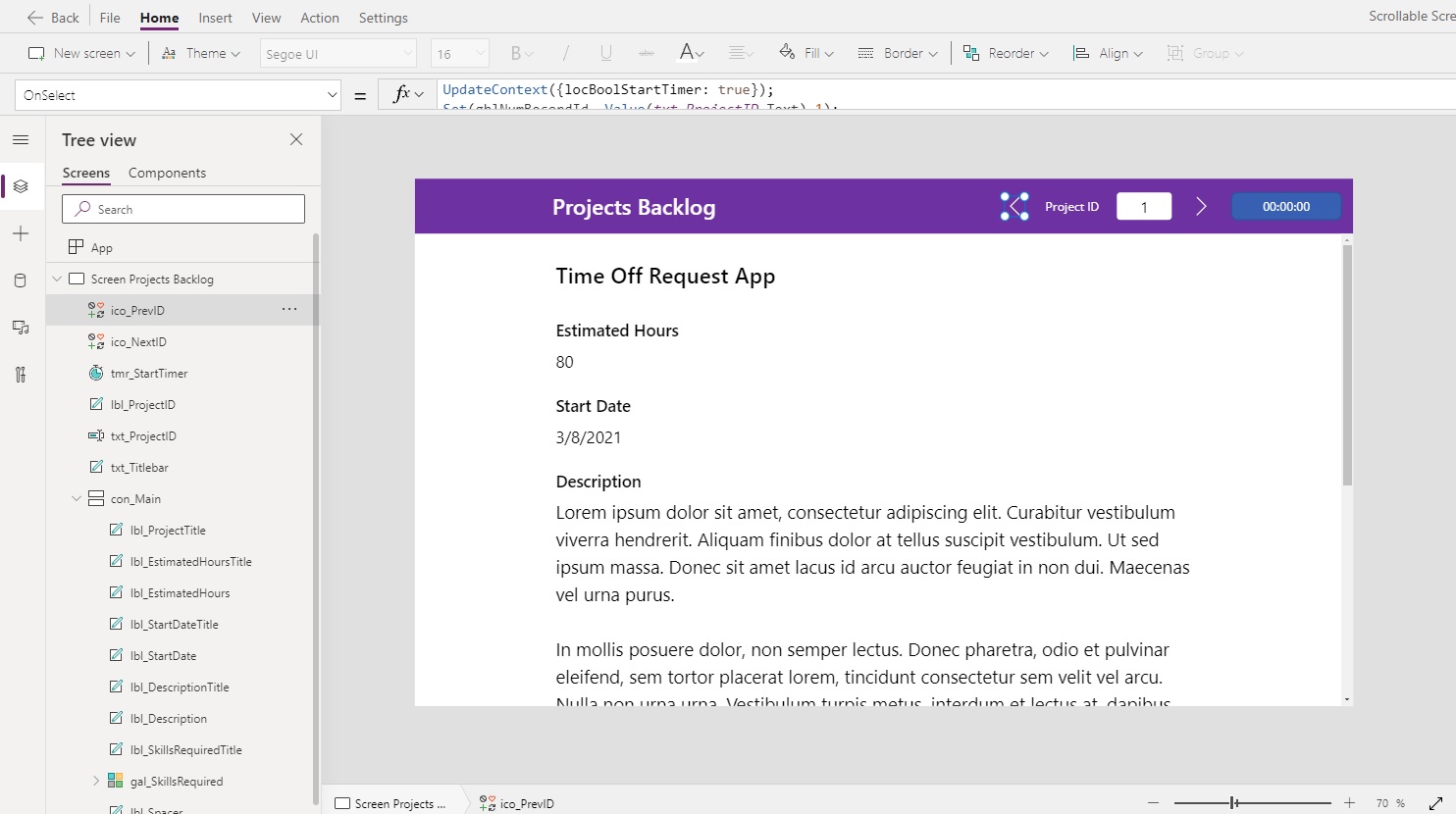 Easy Power Apps Scrollable Screen Using A Vertical Container