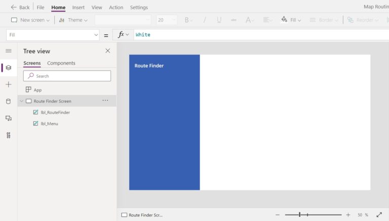 Show A Route On A Power Apps Map
