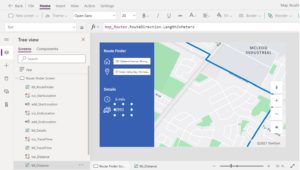 Show A Route On A Power Apps Map