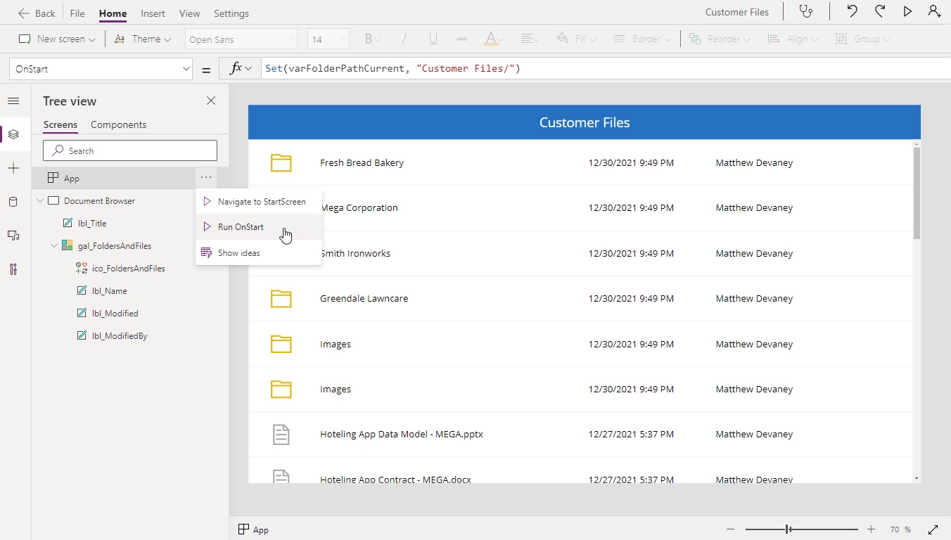 Power Apps Navigating Folders & Subfolders In A SharePoint Document Library