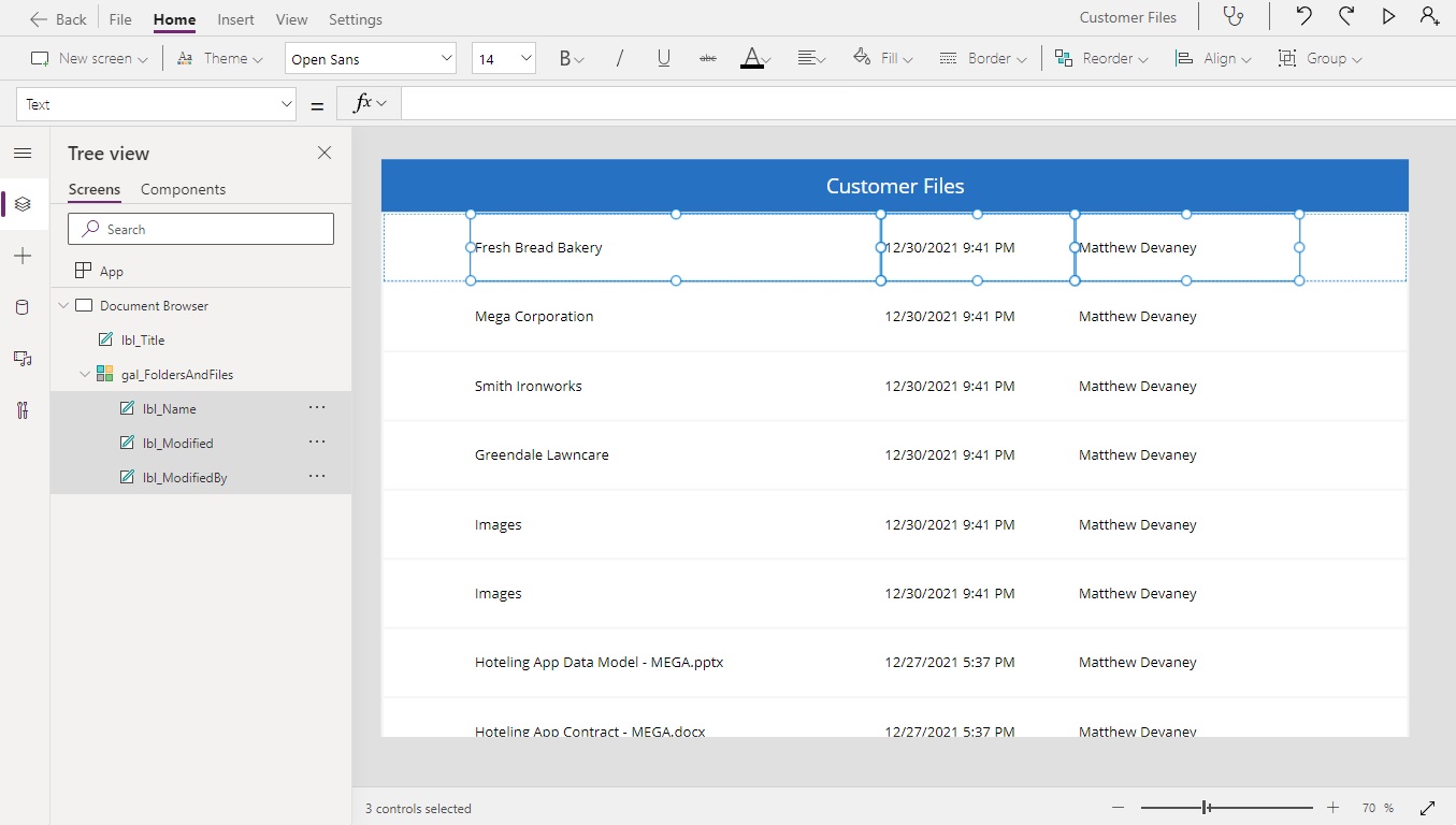 Power Apps Navigating Folders & Subfolders In A SharePoint Document Library