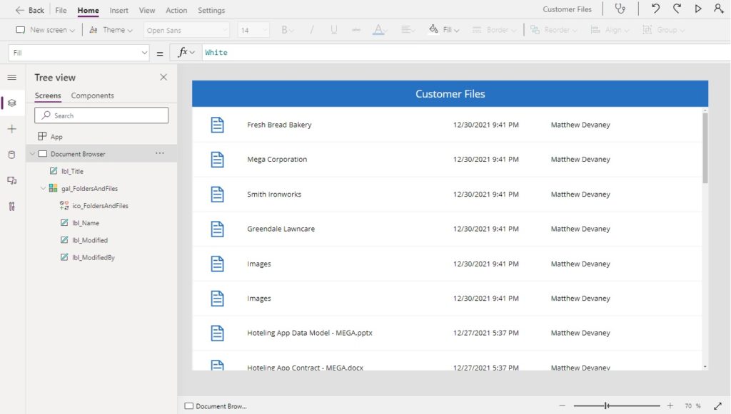 Power Apps Navigating Folders & Subfolders In A SharePoint Document Library