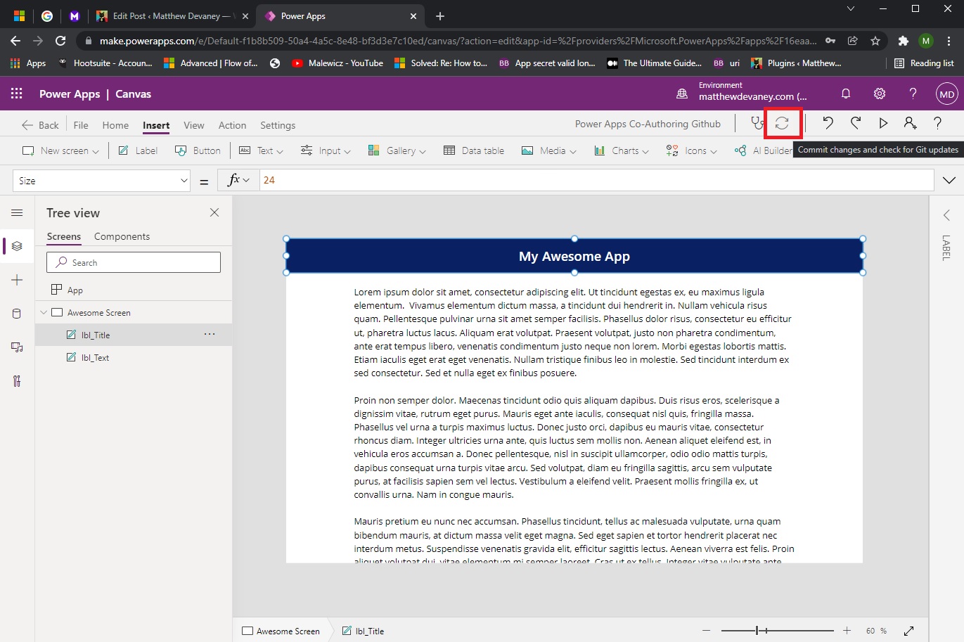 Allow Multiple Power Apps Developers To Simultaneously Edit Canvas Apps