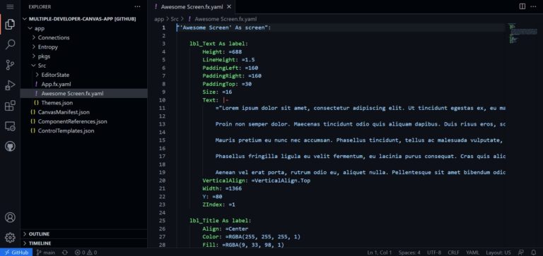 Allow Multiple Power Apps Developers To Simultaneously Edit Canvas Apps