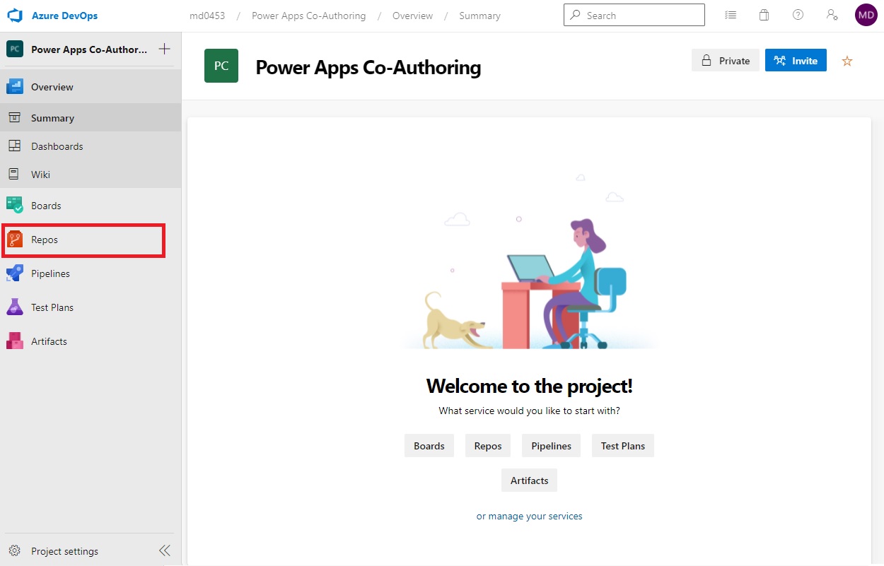 How To Setup Power Apps Co-Authoring - Azure Dev Ops Version