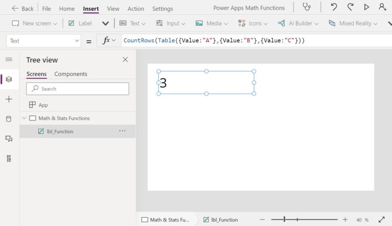 All Power Apps Math & Statistical Functions (With Examples)