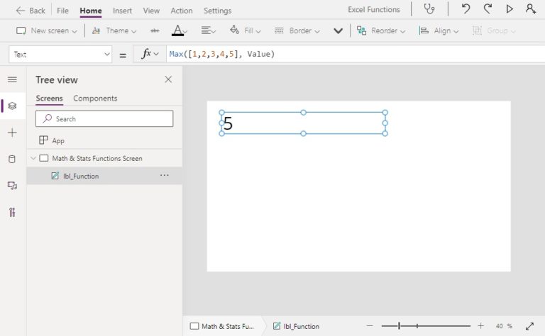 All Power Apps Math & Statistical Functions (With Examples)