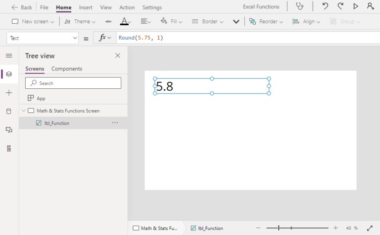 All Power Apps Math & Statistical Functions (With Examples)