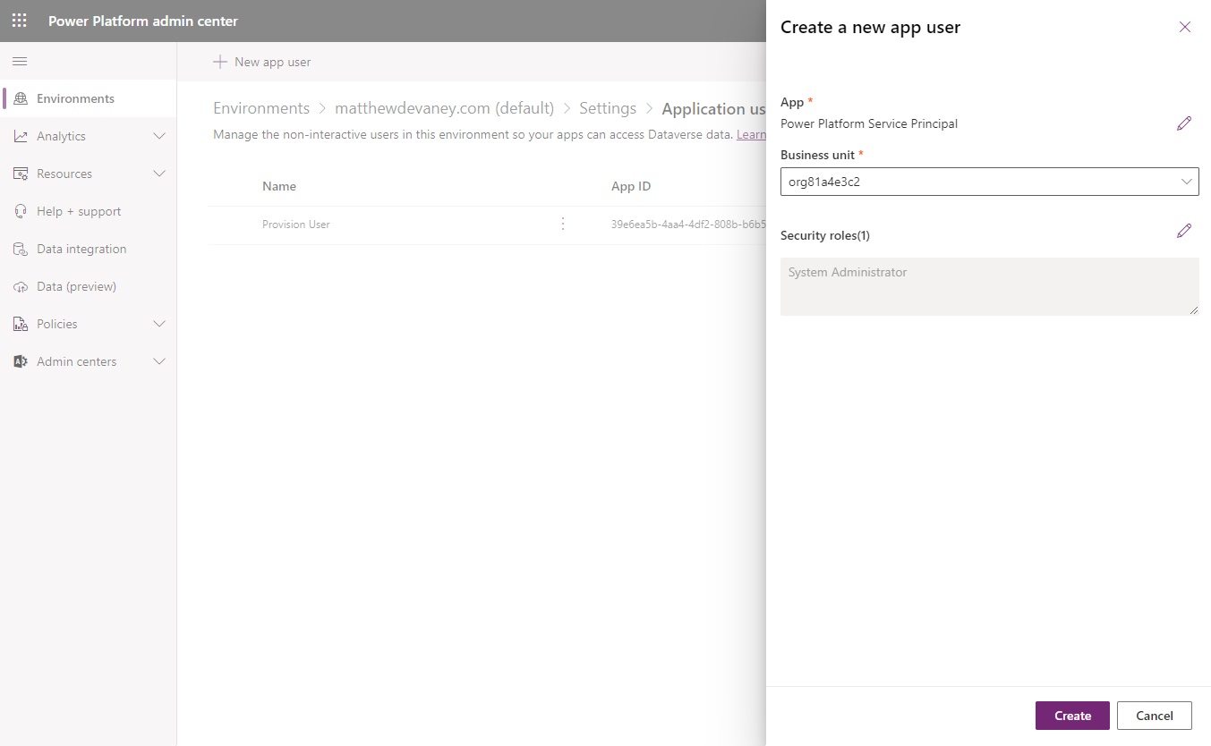 A Visual Guide To Power Platform Service Principal Setup