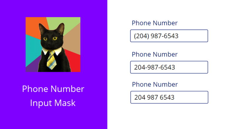 Power Apps Phone Number Input Mask Component FREE Download Power Apps Phone Number Input Mask Component FREE Download