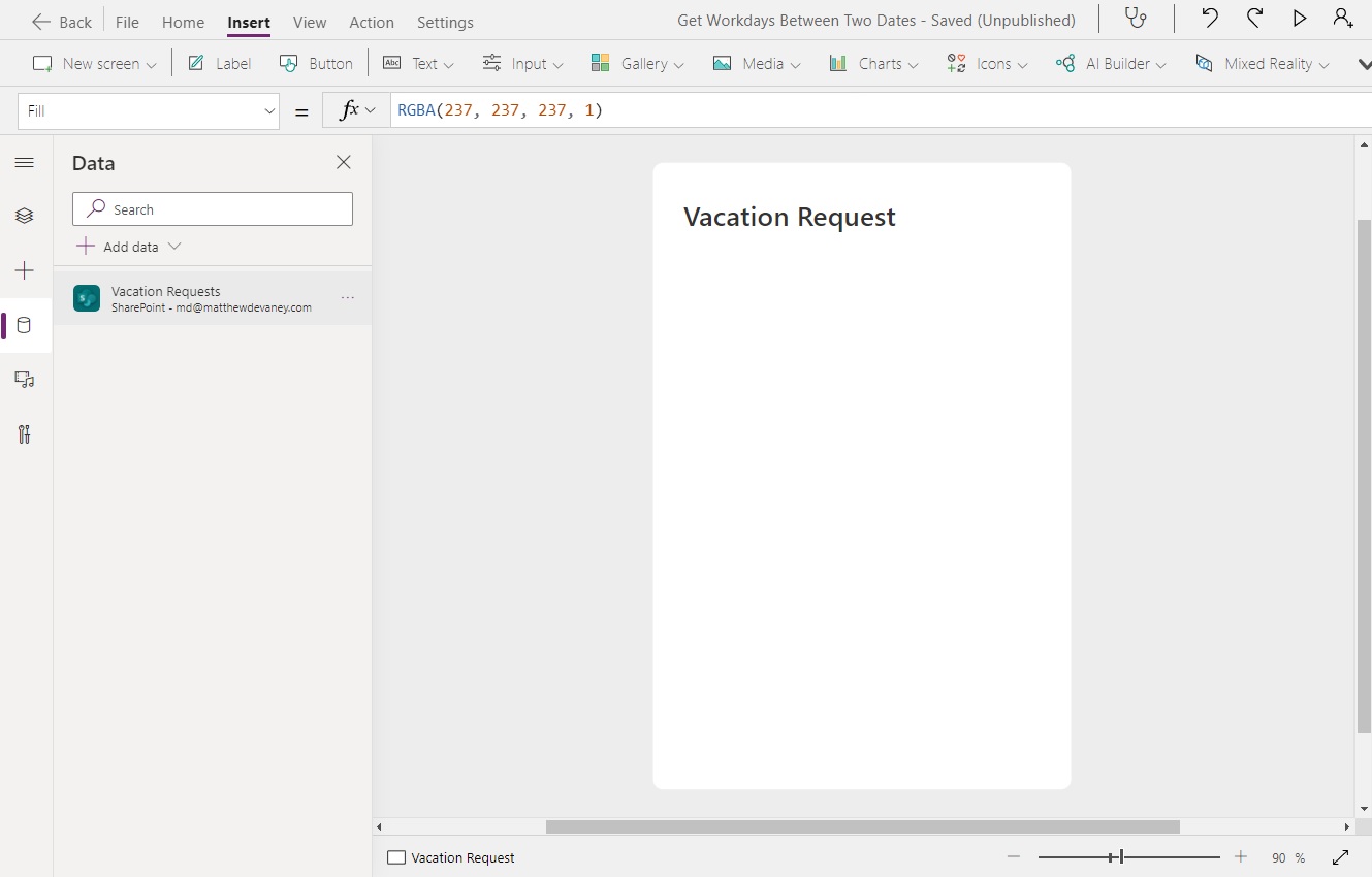 Power Apps Calculate Business Days Excluding Weekends & Holidays