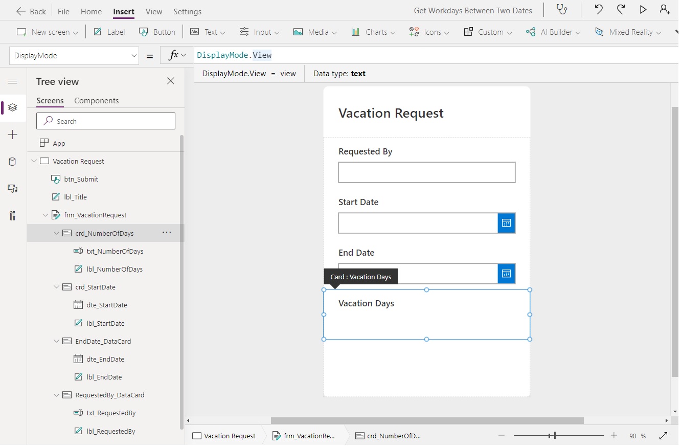 Power Apps Calculate Business Days Excluding Weekends & Holidays
