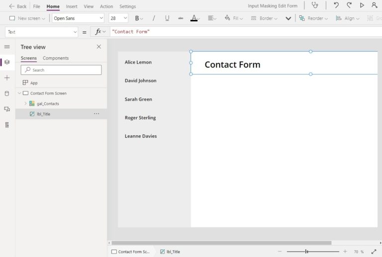 Power Apps Phone Number Formatting In A Form (Input Mask)
