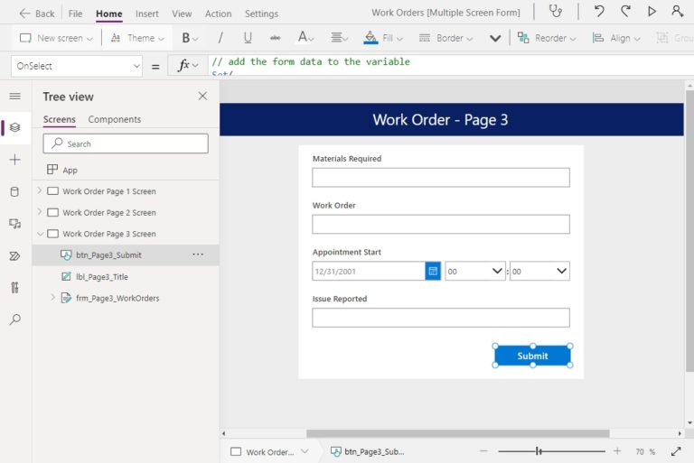 Absolute Best Way To Make Multiple Page Forms In Power Apps