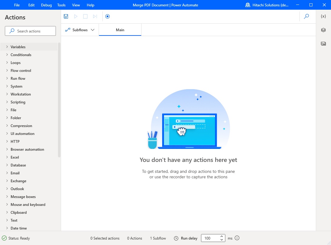 Merge & Split PDF Files With Power Automate Desktop