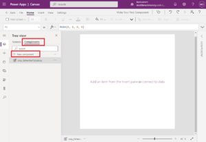 Make Your First Power Apps Canvas Component
