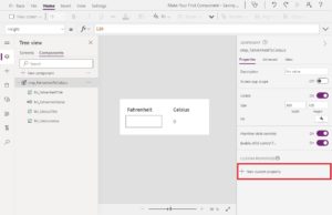 Make Your First Power Apps Canvas Component