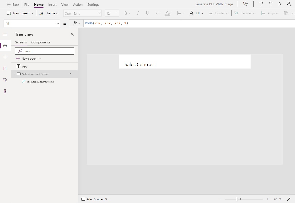 Power Apps Add An Image To A PDF Form