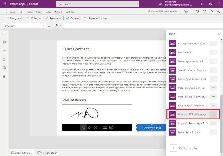 Power Apps Add An Image To A PDF Form