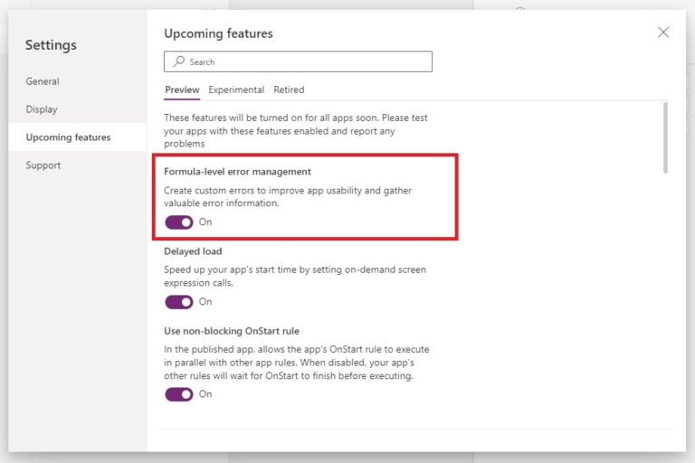 Power Apps Error Handling Guidelines - Matthew Devaney