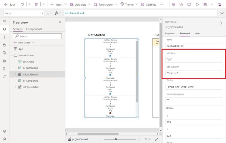 Power Apps Drag & Drop Kanban Tutorial