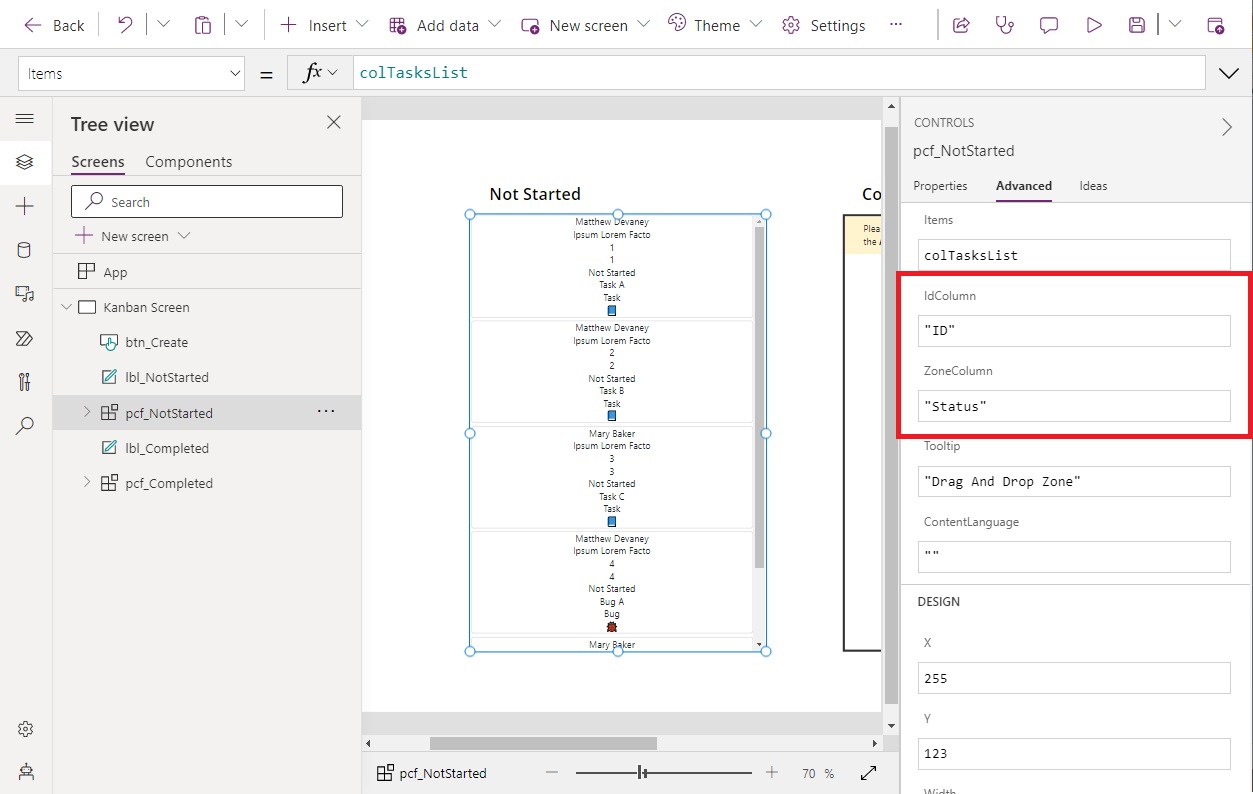 Power Apps Drag & Drop Kanban Tutorial