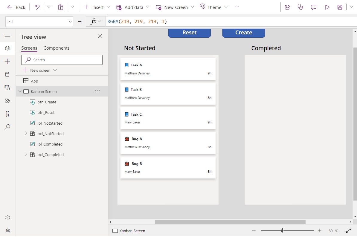 Power Apps Drag & Drop Kanban Tutorial