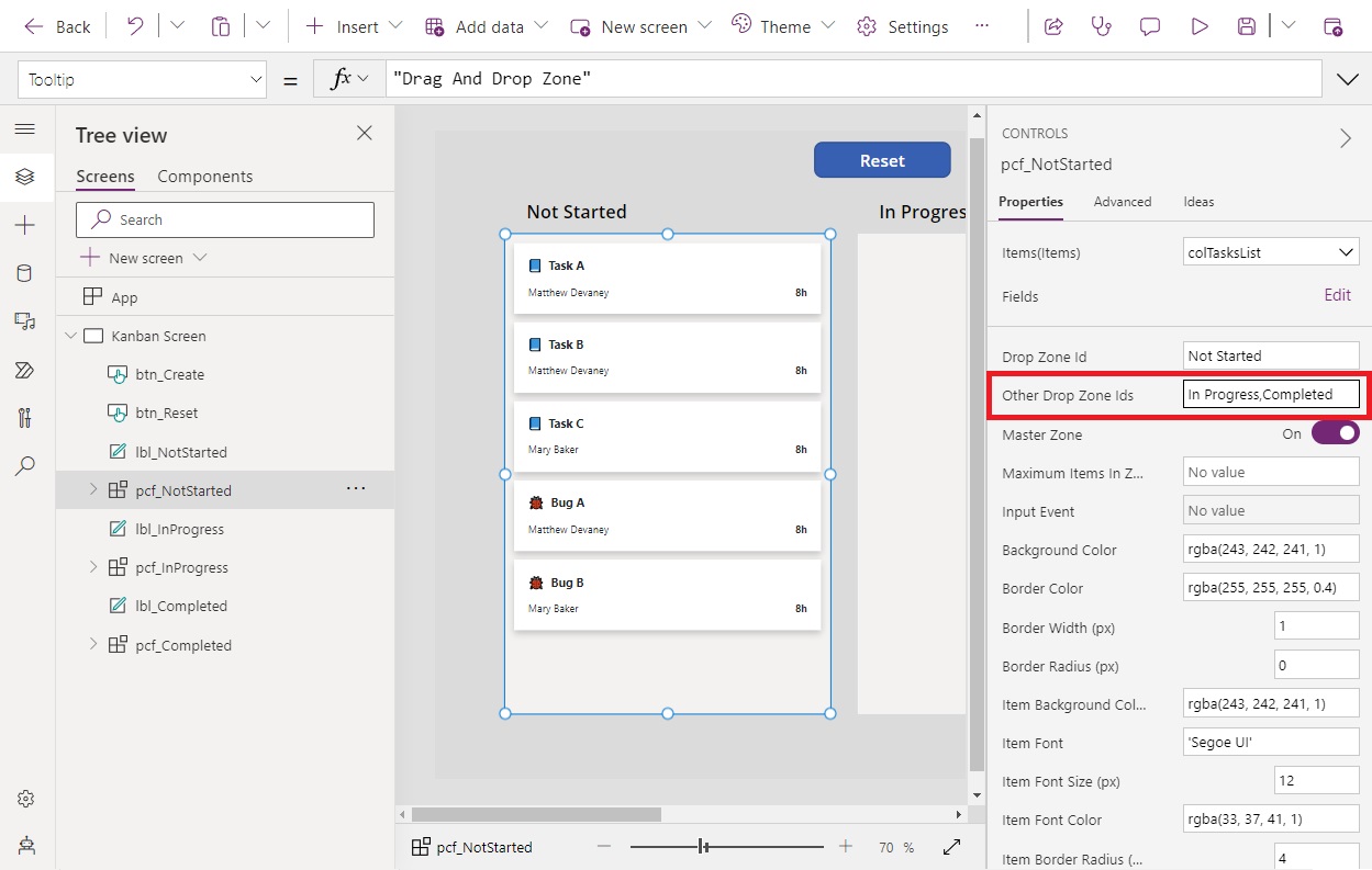 Power Apps Drag & Drop Kanban Tutorial