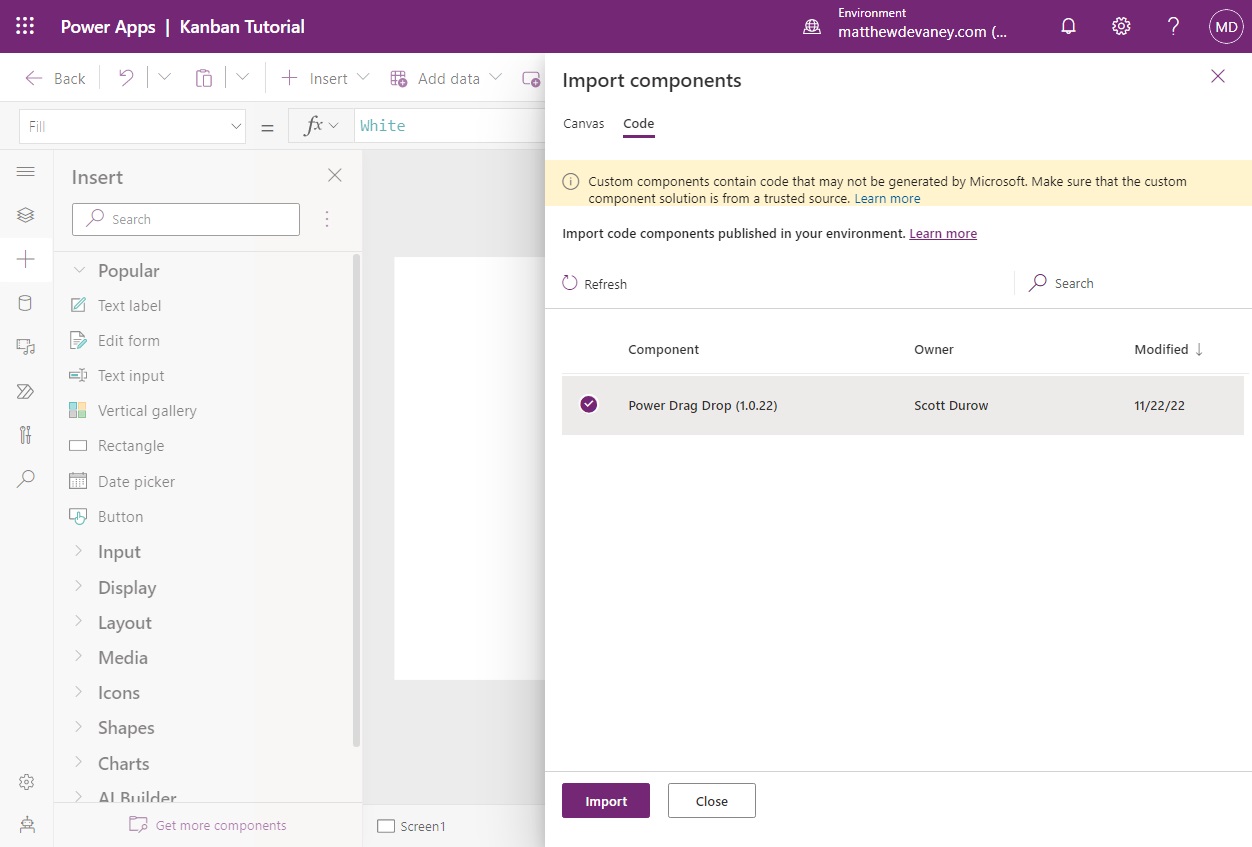 Power Apps Drag & Drop Kanban Tutorial