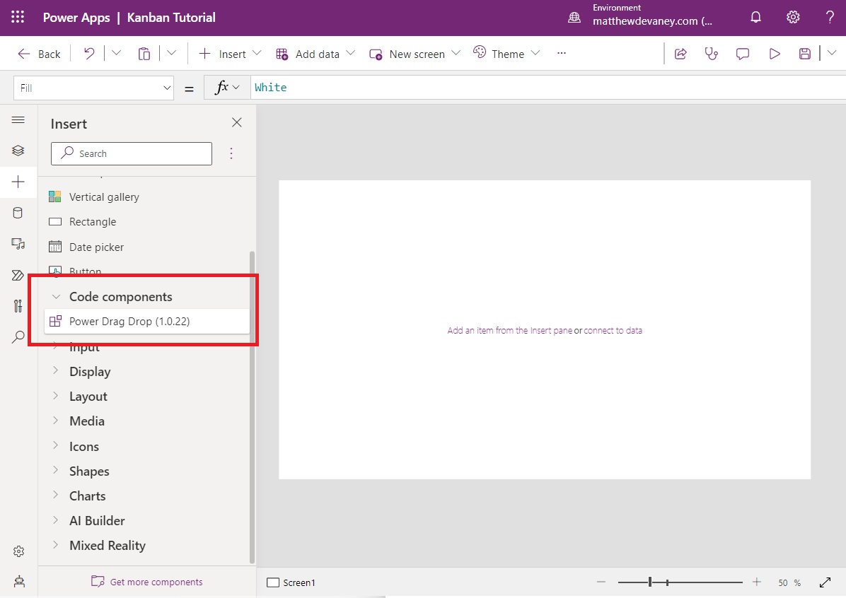 Power Apps Drag & Drop Kanban Tutorial