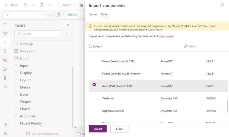 How To Make A Power Apps Auto-Width Label